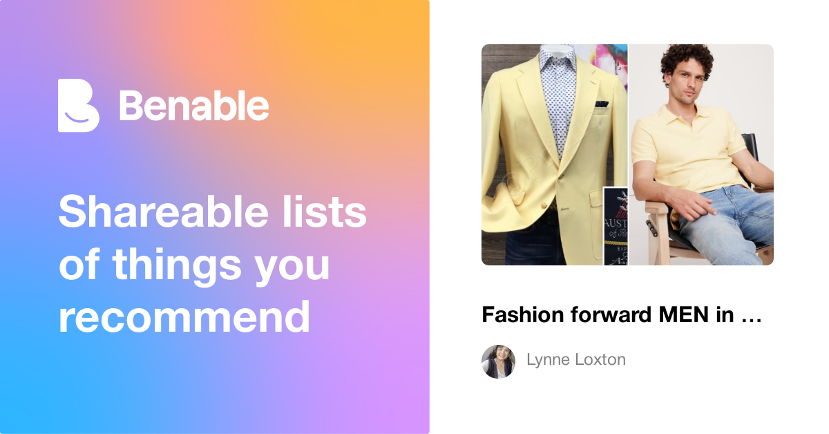 Fashion forward MEN in Butter yellow ensembles