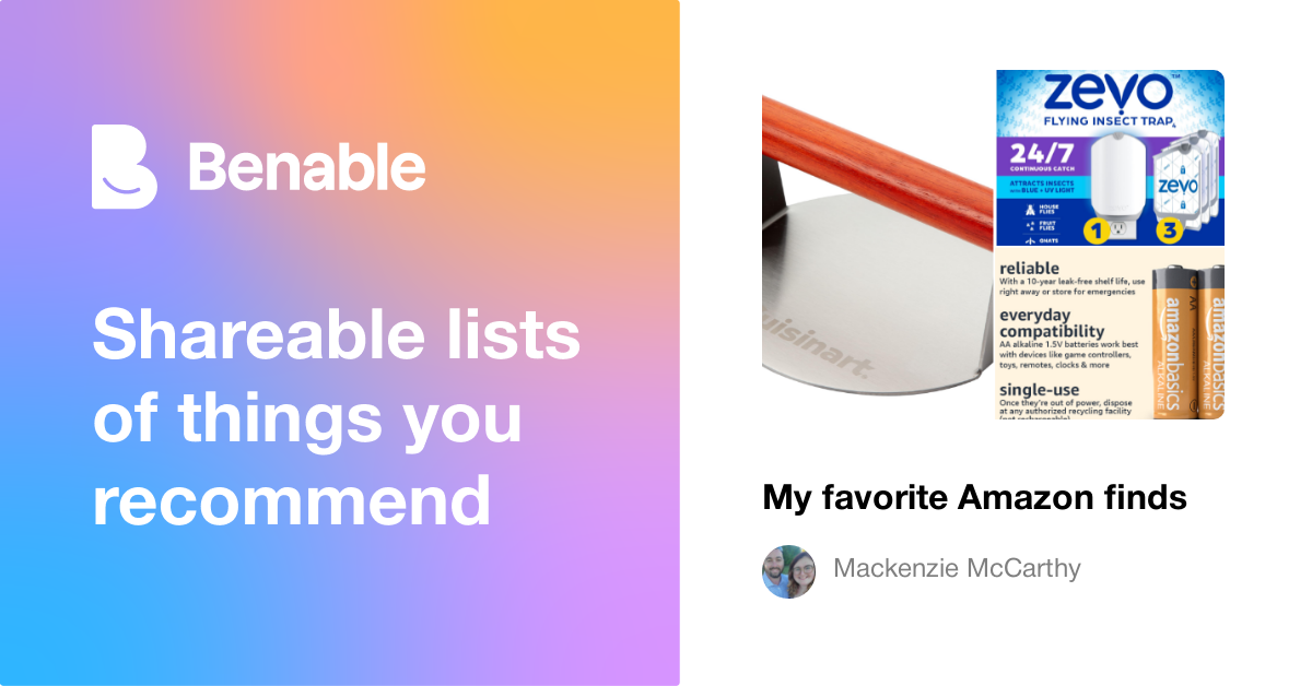 My favorite Amazon finds