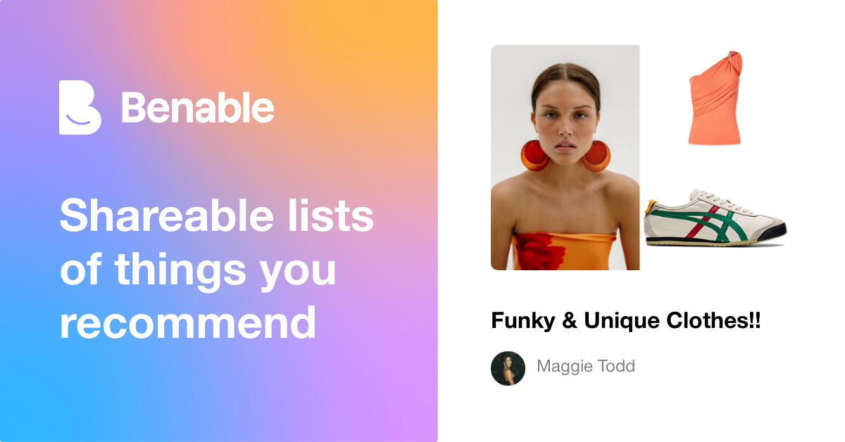 Funky & Unique Clothes!!