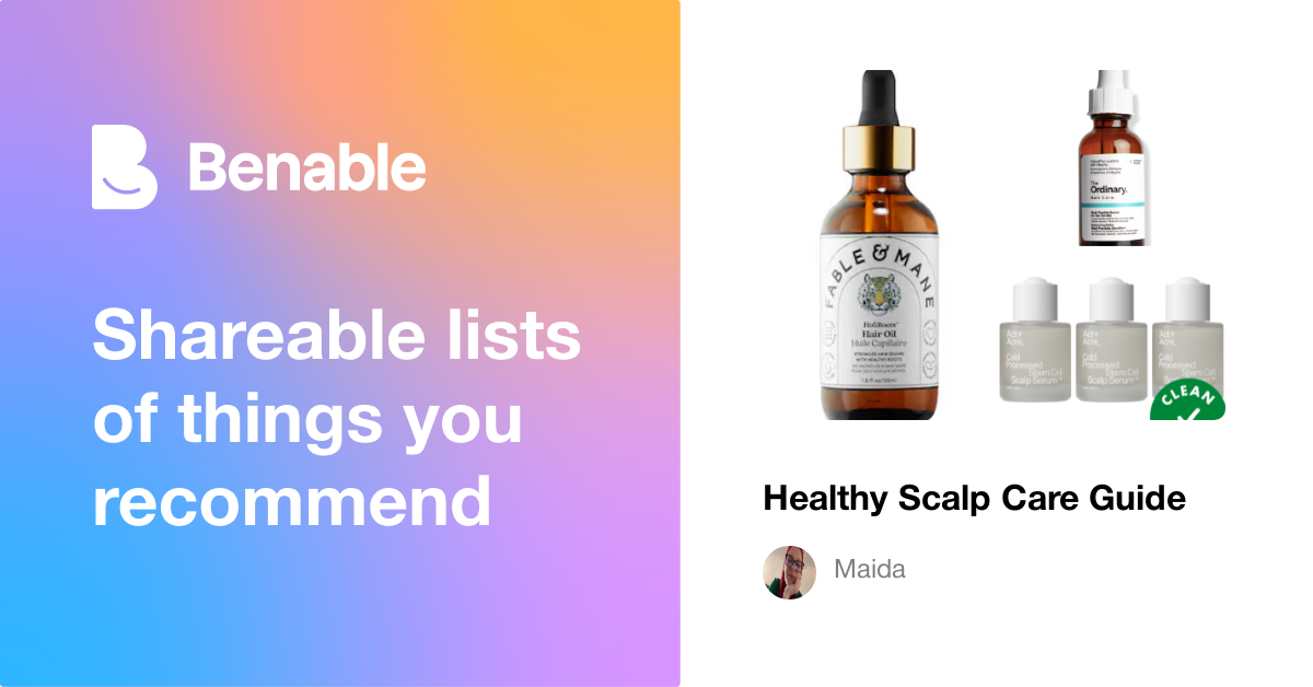 Healthy Scalp Care Guide