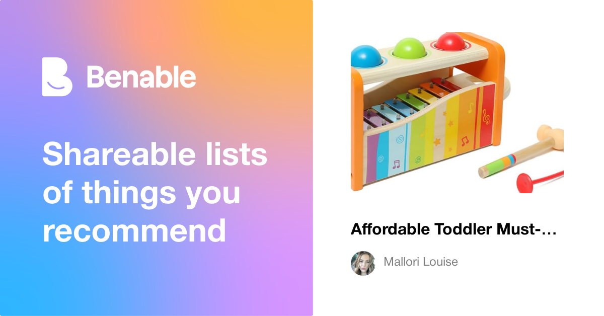 Affordable Toddler Must-Haves: Endless Days of Play