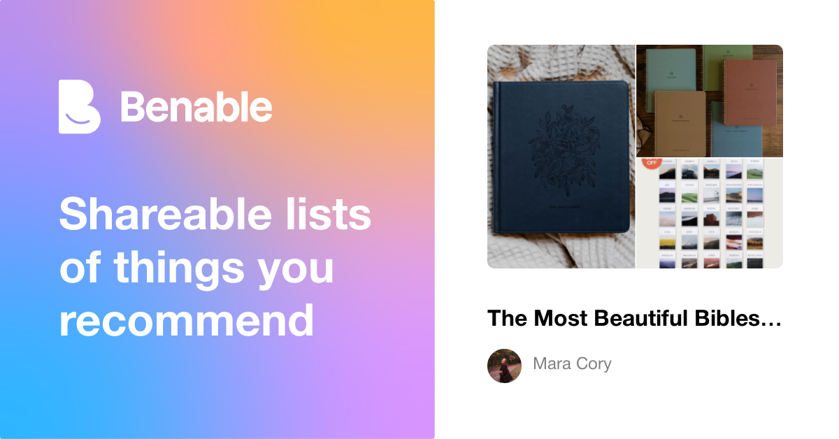 The Most Beautiful Bibles I’ve Ever Owned (and Loved)