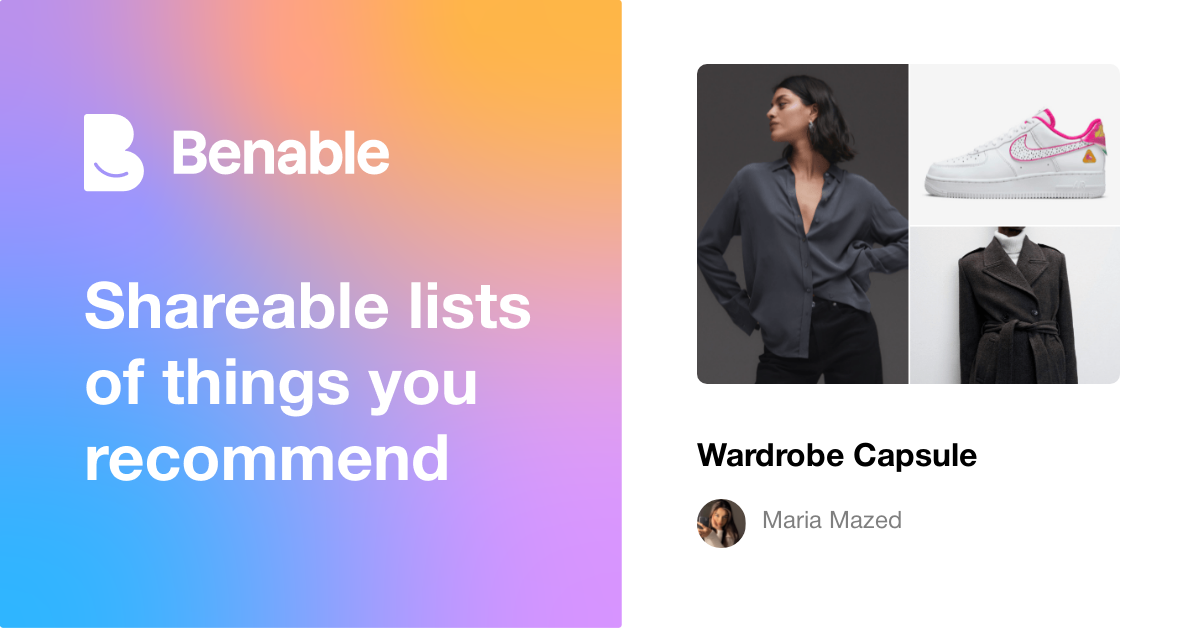 Wardrobe Capsule