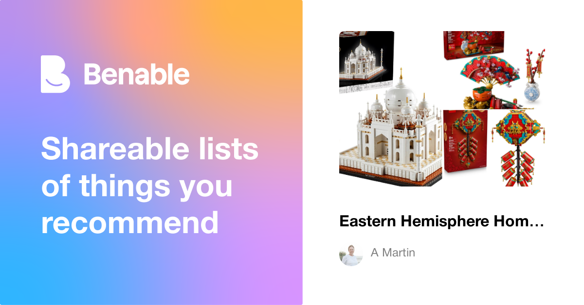 Eastern Hemisphere Homeschooling Items