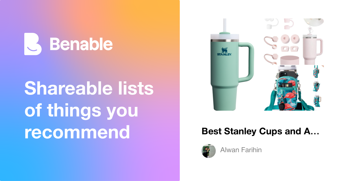 Best Stanley Cups and Accessories – Tumbler & Add‑Ons Populer