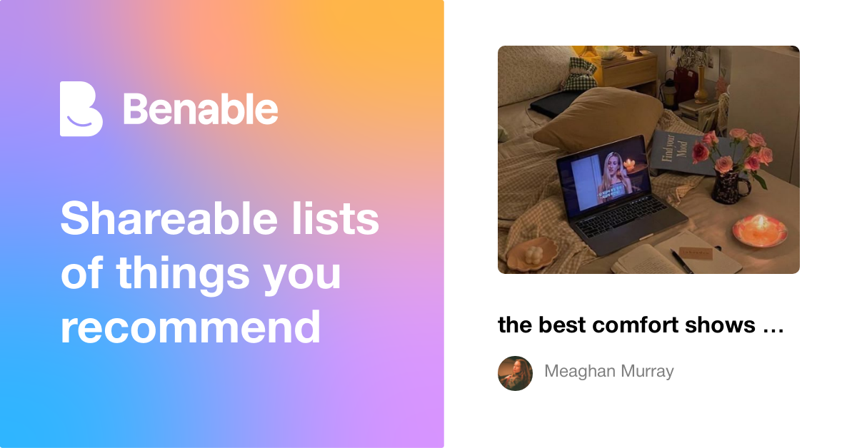 the best comfort shows & movies for every mood