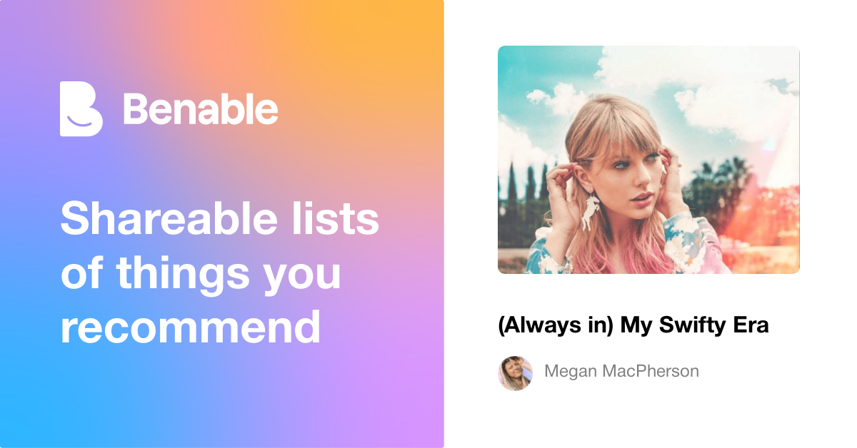 (Always in) My Swifty Era