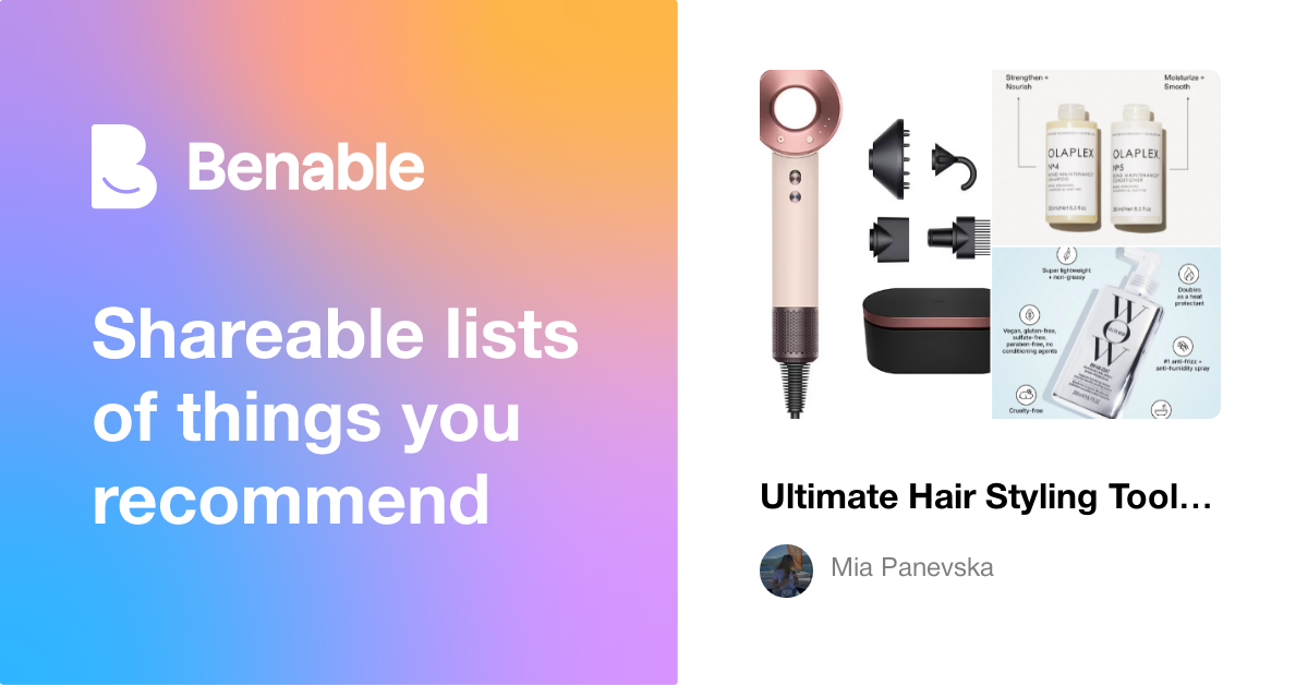 Ultimate Hair Styling Tools & Products for Every Look