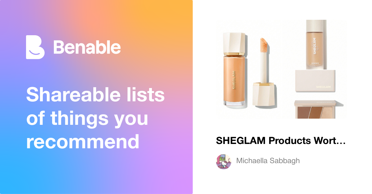 SHEGLAM Products Worth Your Money-Face, Eyes, Lips ️