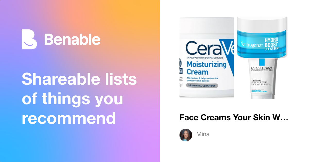 Face Creams Your Skin Will Love (For All Skin Types)