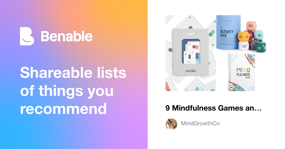 9 Mindfulness Games and Cards to prioritize self-care
