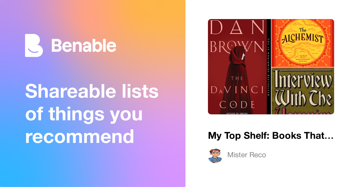 My Top Shelf: Books That Had Me Hooked