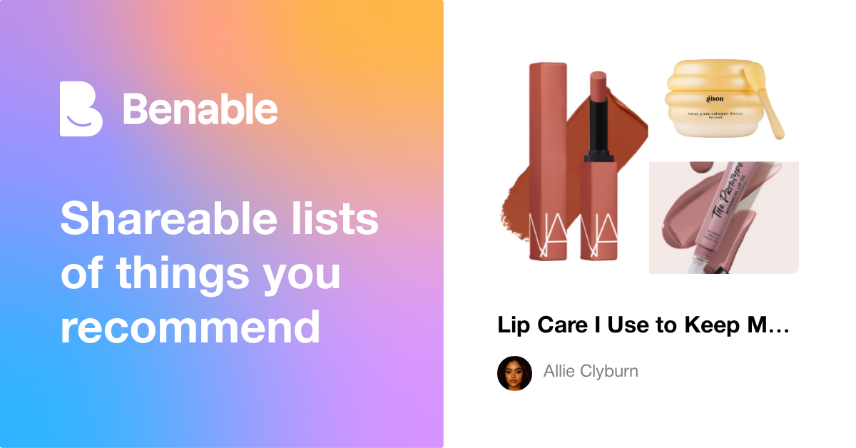 Lip Care I Use to Keep My Lips Soft