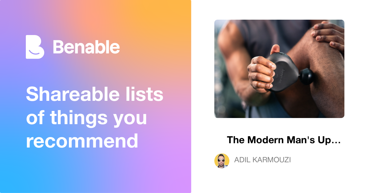 🕶️ The Modern Man's Upgrade Kit: Tech, Style & Essentials