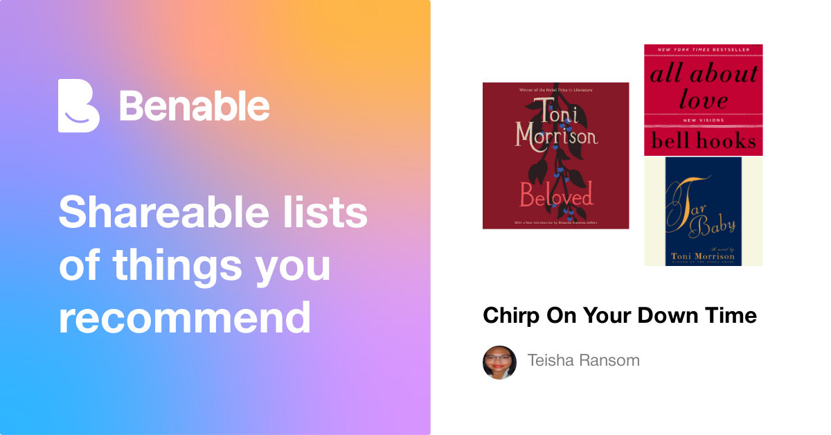 Chirp On Your Down Time