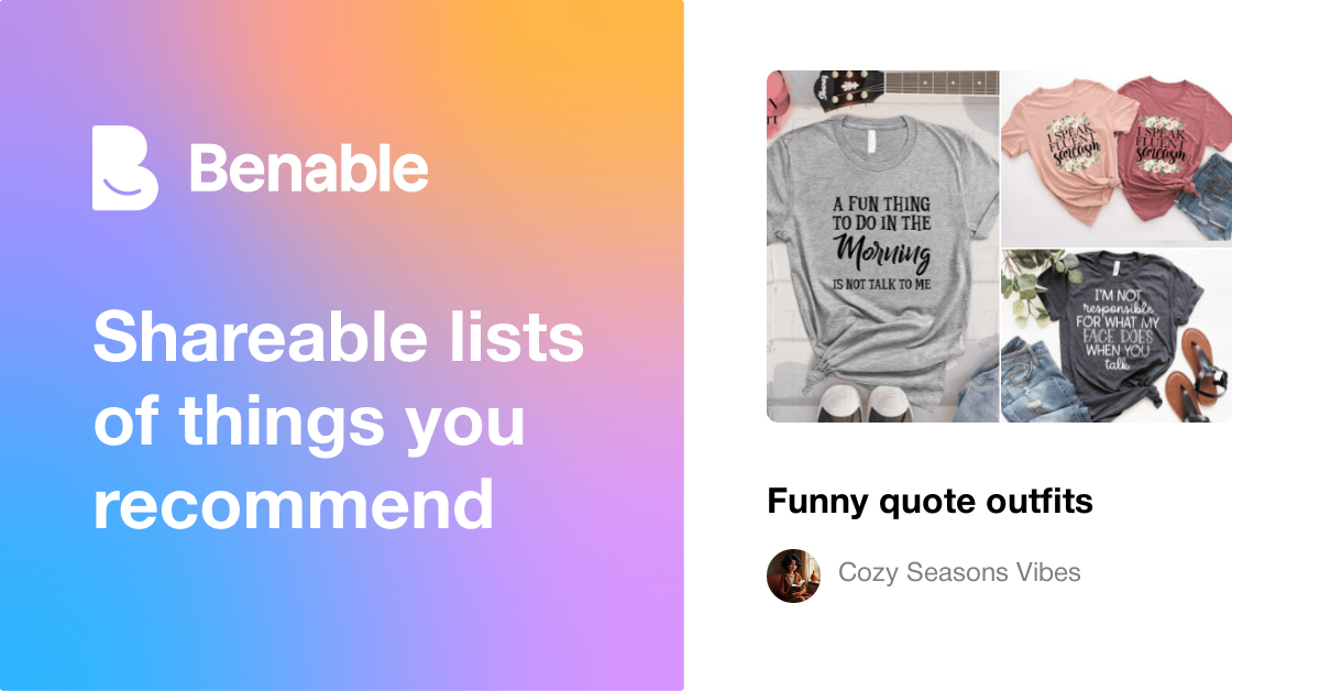 Funny quote outfits