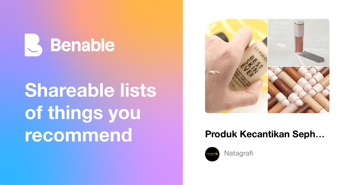 Produk Kecantikan Sephora yang Wajib Dimiliki oleh Gen-Z untuk Kulit ...