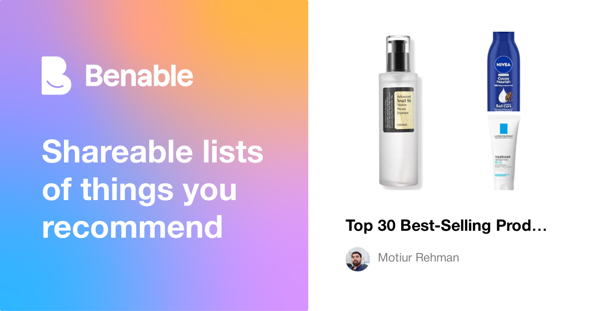 Top 30 Best-Selling Products in the UK (2025)