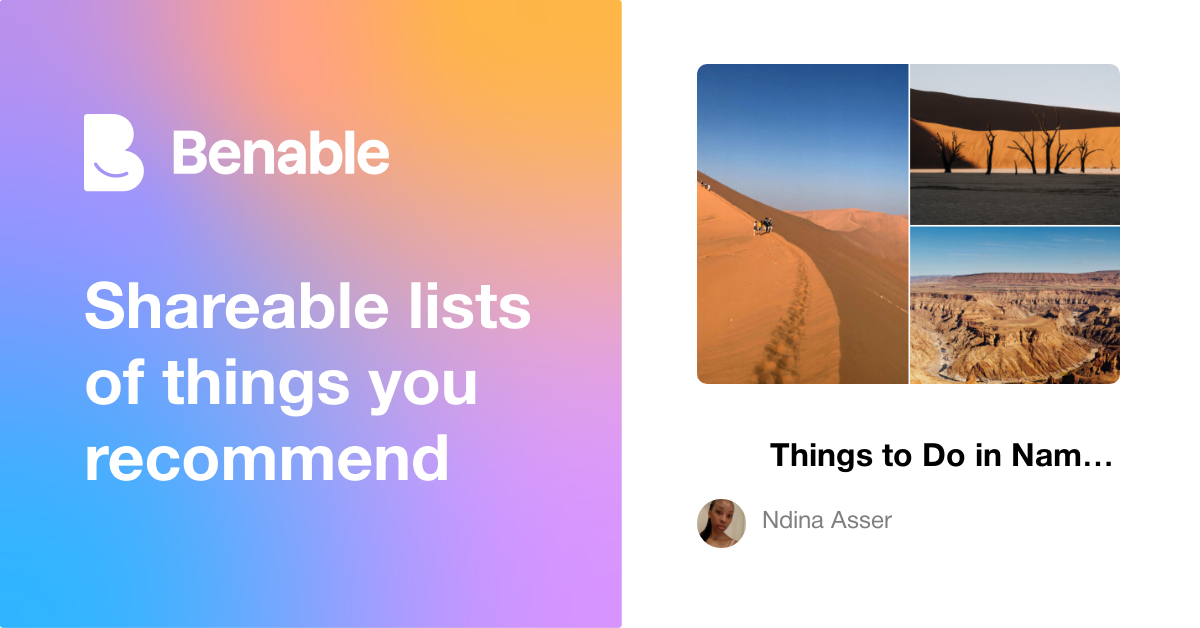 🇳🇦 Things to Do in Namibia (From a Local Perspective)