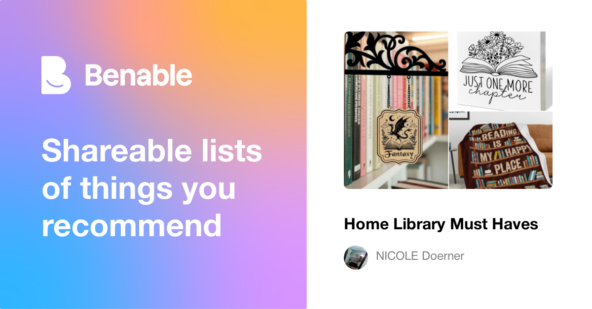 Home Library Must Haves