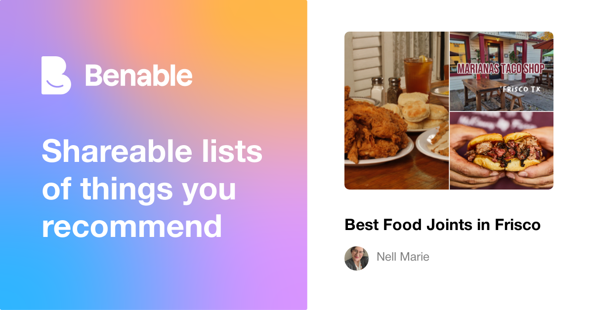 Best Food Joints in Frisco
