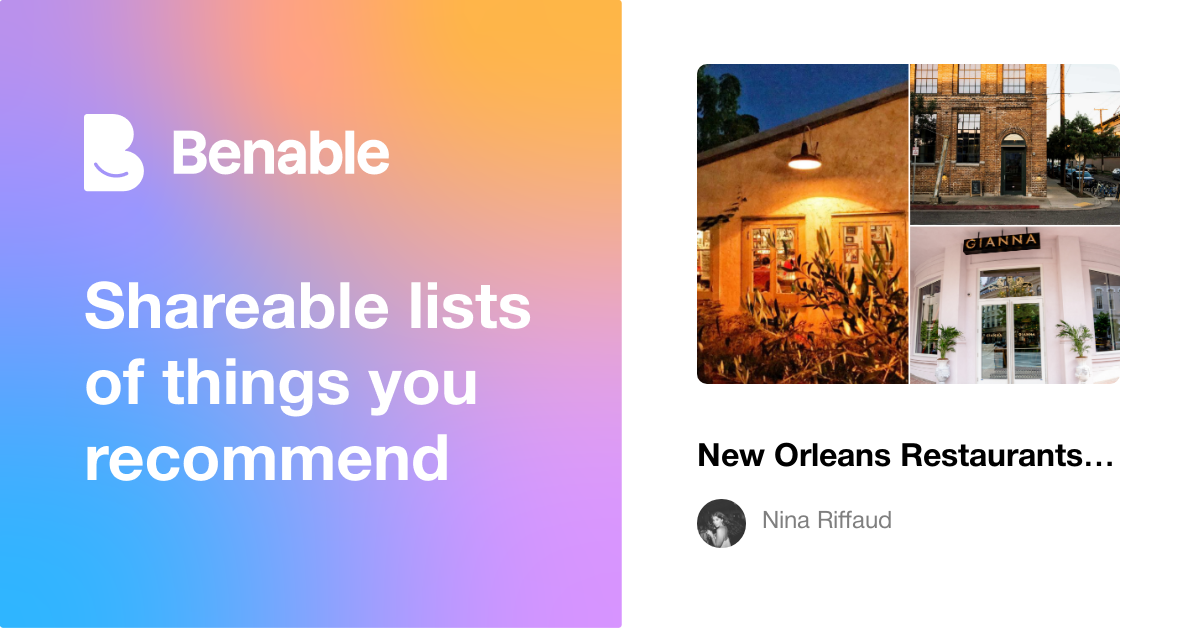 New Orleans Restaurants that are Shellfish Allergy Friendly