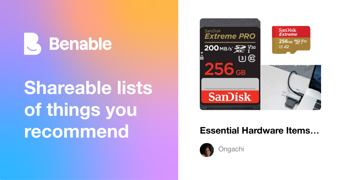 Essential Hardware Items EVERY CONTENT CREATOR needs