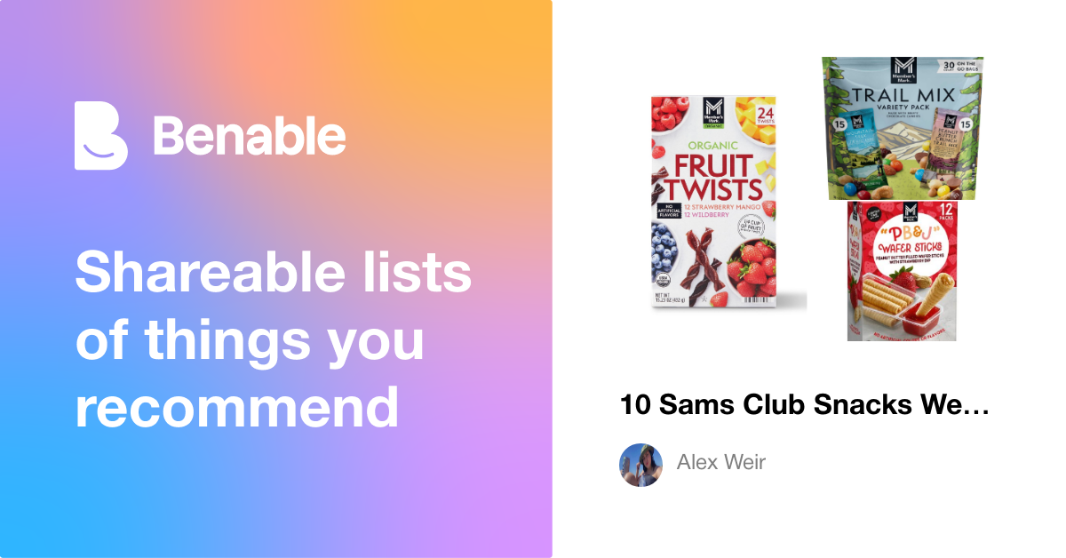 10 Sams Club Snacks We Love