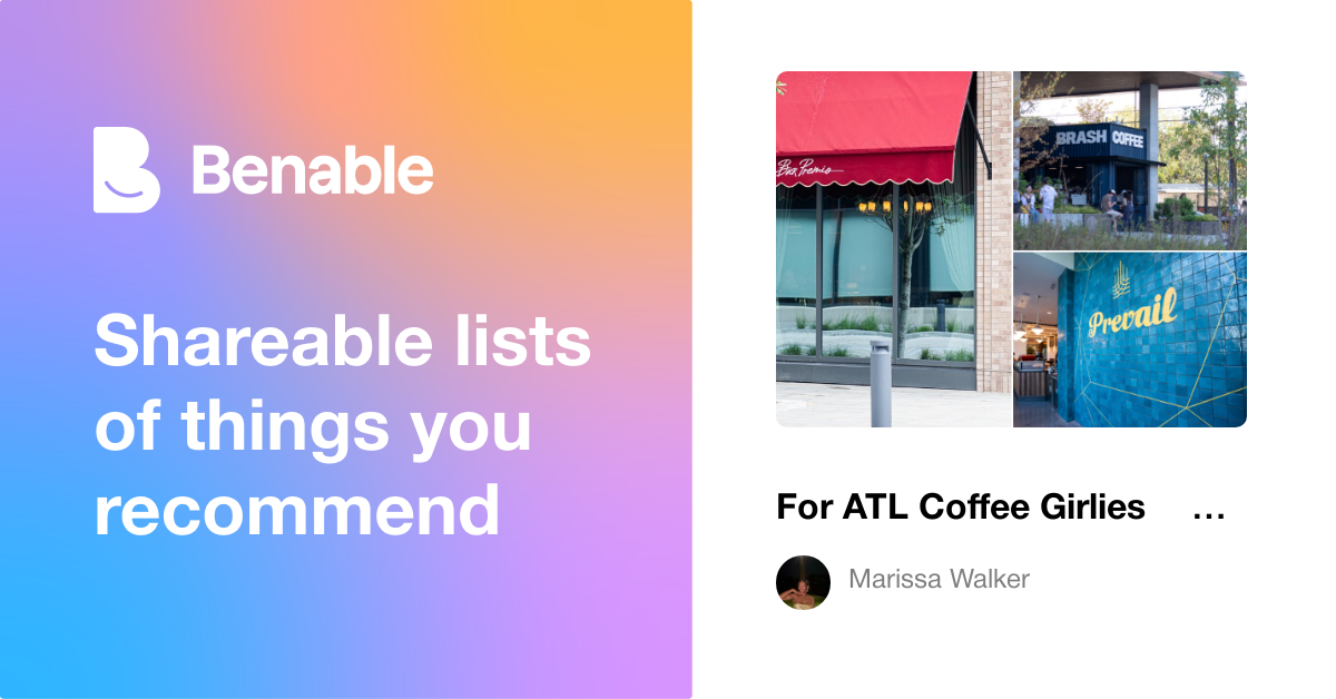 ATL Coffee Shops to WFH, Write, Read or Vibe In ☕️🥐🍪