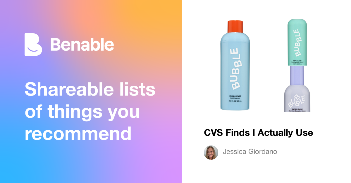 CVS Finds I Actually Use