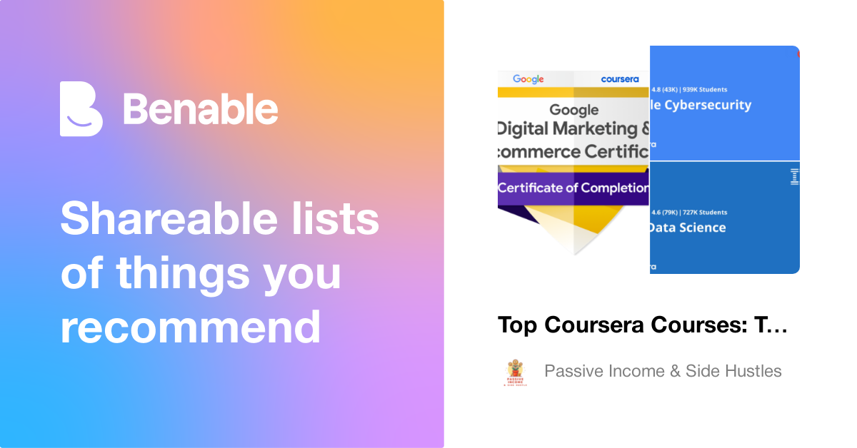 Top Coursera Courses: Top 10 Coursera Course Certificates For Your Resume