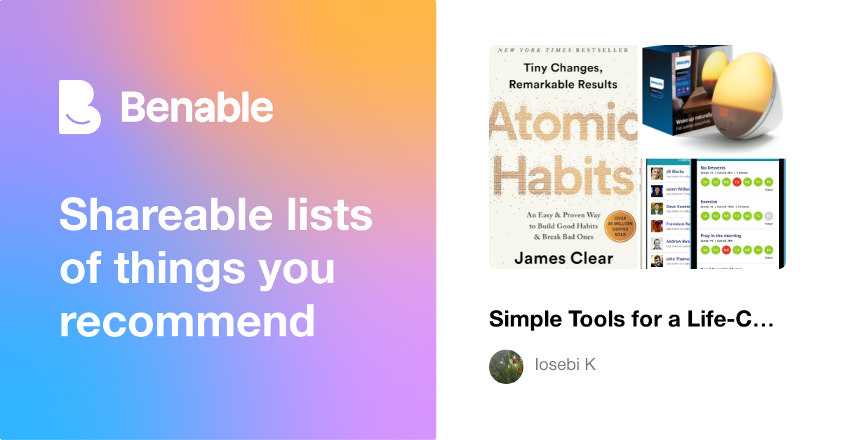 Simple Tools for a Life-Changing Routine. Small Habits That Will Change ...