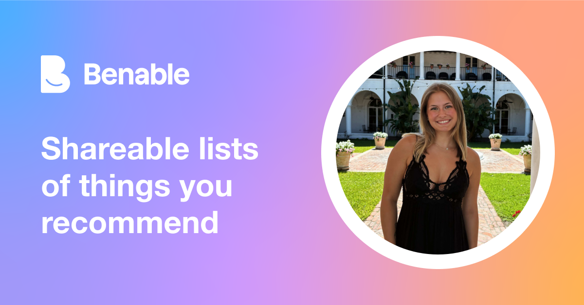 Everything @peywheeler (Peyton Wheeler) recommends - Benable