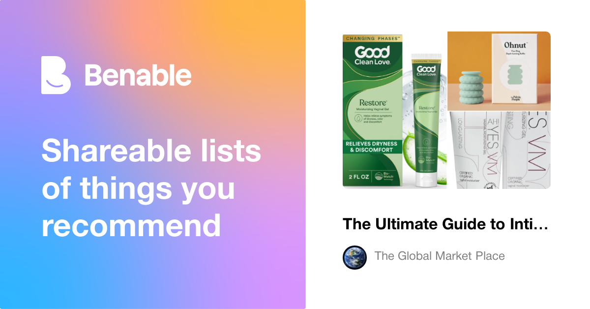 The Ultimate Guide to Intimate Wellness & Self-Care Essentials