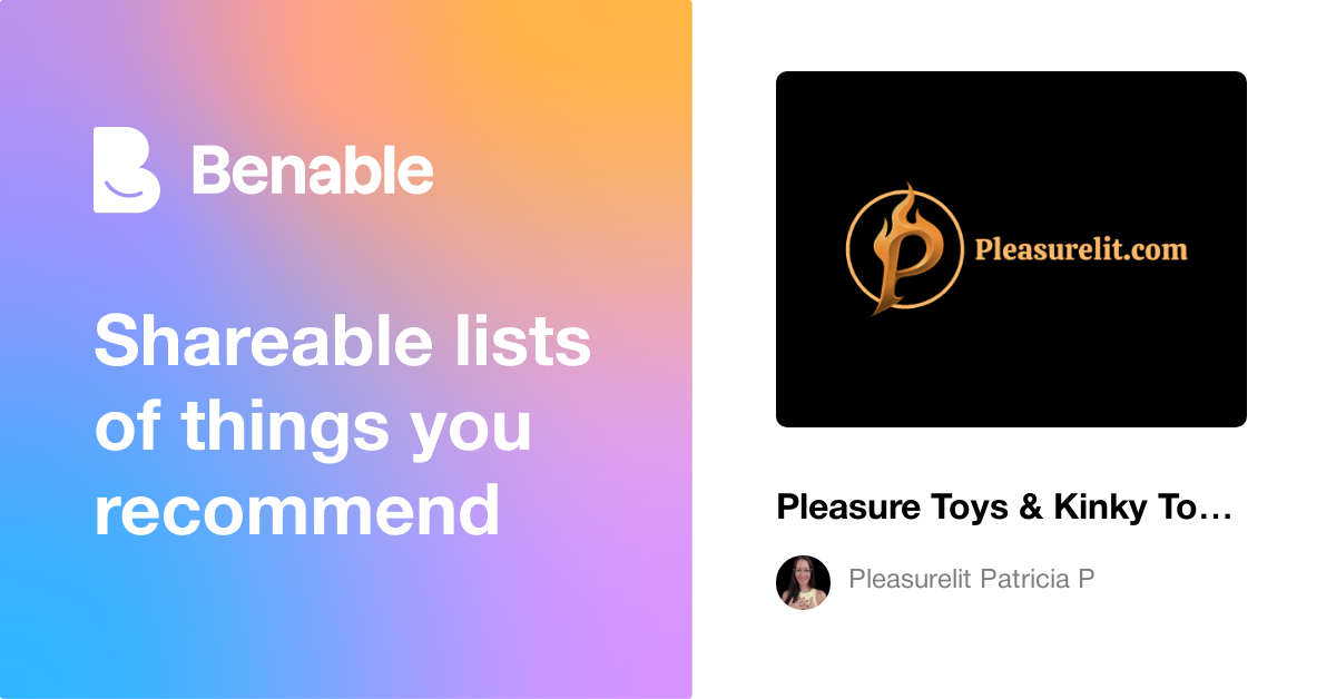 Pleasure Toys & Kinky Tools to enhance your pleasure exploration ️‍🔥