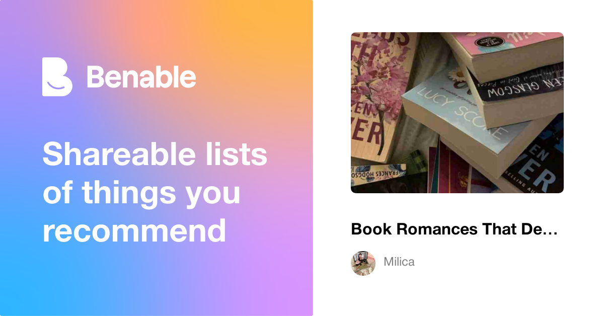 Book Romances That Deserve to Be Netflix Series ️‍🔥