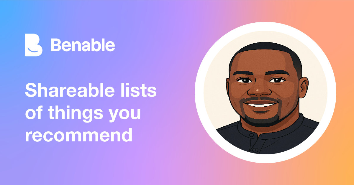 Everything @primeframebyjnd (Jason ND) recommends - Benable