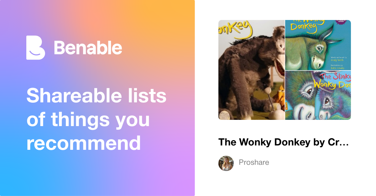 The Wonky Donkey by Craig Smith, Ms. Katz Cowley