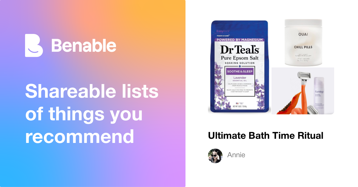 Ultimate Bath Time Ritual