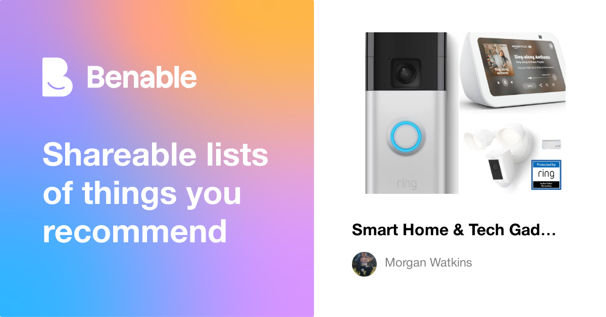 Smart Home & Tech Gadgets 2025