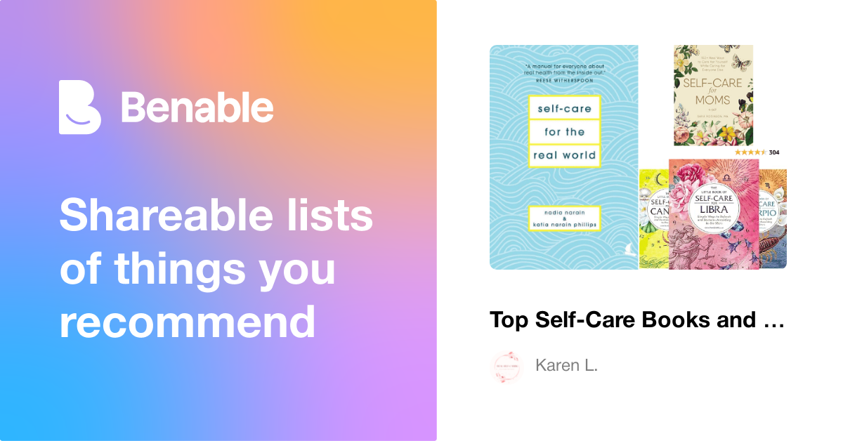 Top Self-Care Books and Journals