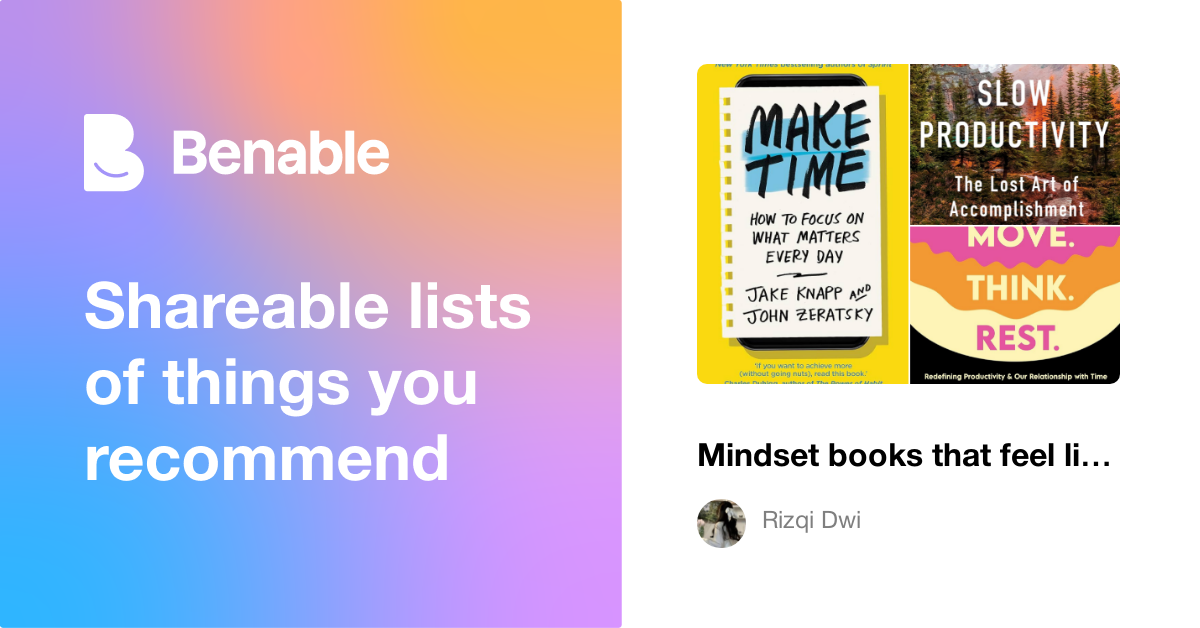 Mindset books that feel like a gentle reminder