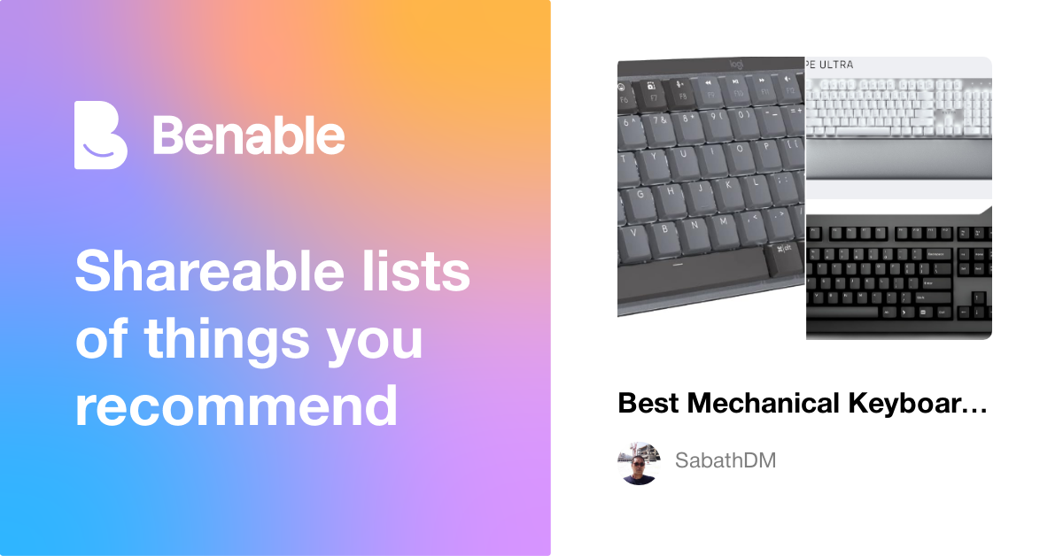 Best Mechanical Keyboards for Coding and Typing