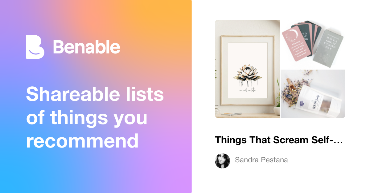 Things That Scream Self-Care 🗣️💖