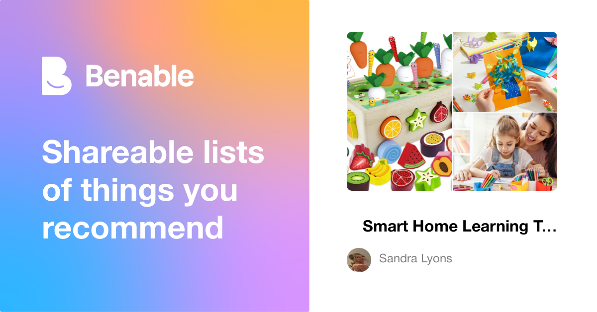 🏡Smart Home Learning Tools for Kids. Creative homeschooling essentials ...