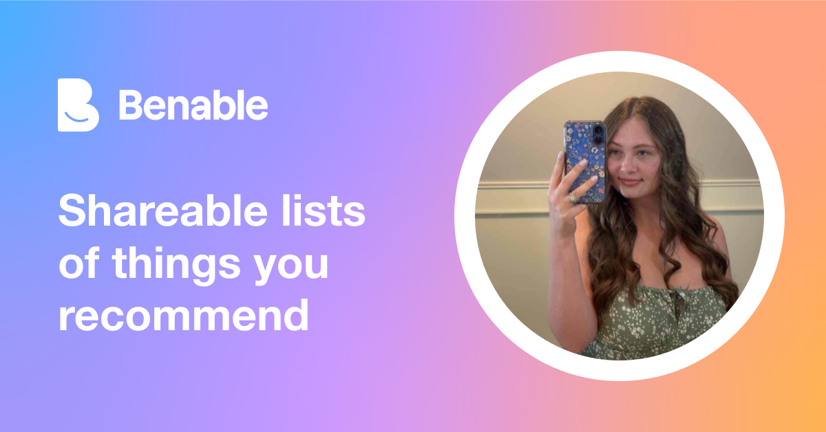 Everything @sarah_townsend (Sarah Townsend) recommends - Benable