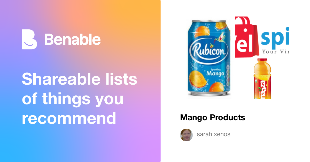 Mango Products