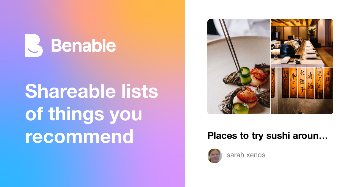 Places to try sushi around Australia