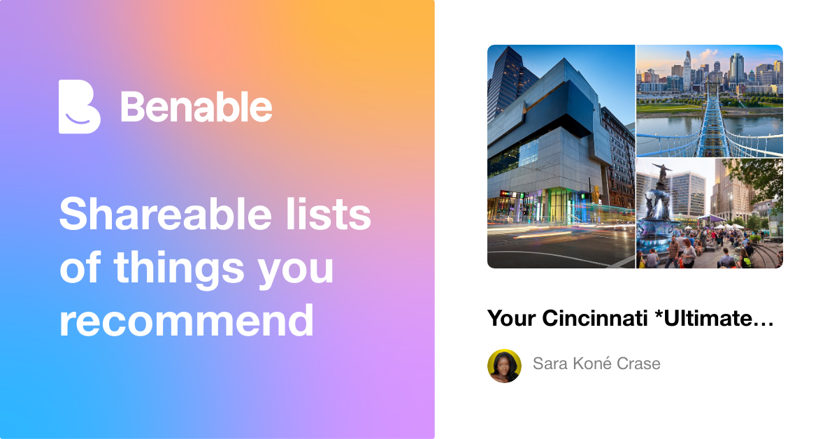 Your Cincinnati *Ultimate* Bucket List: 13 Must-Do Spots to Eat ...