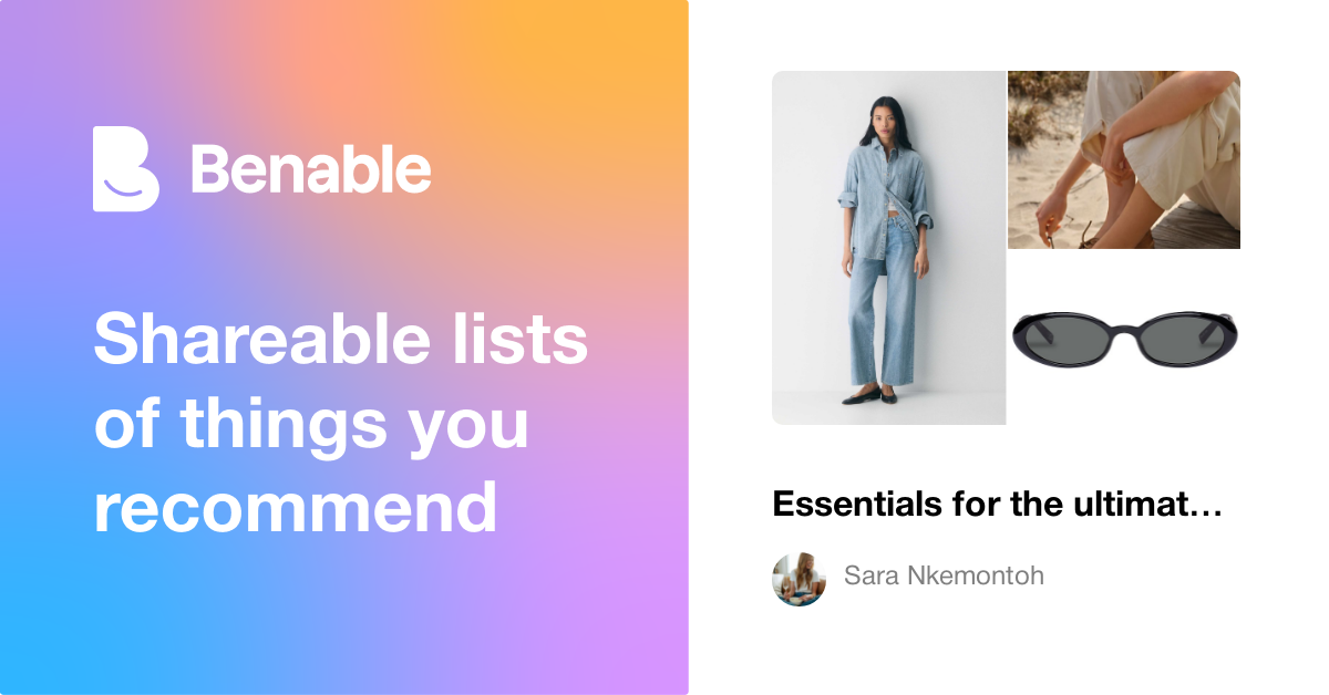 Essentials for the ultimate 90s butter mom aesthetic